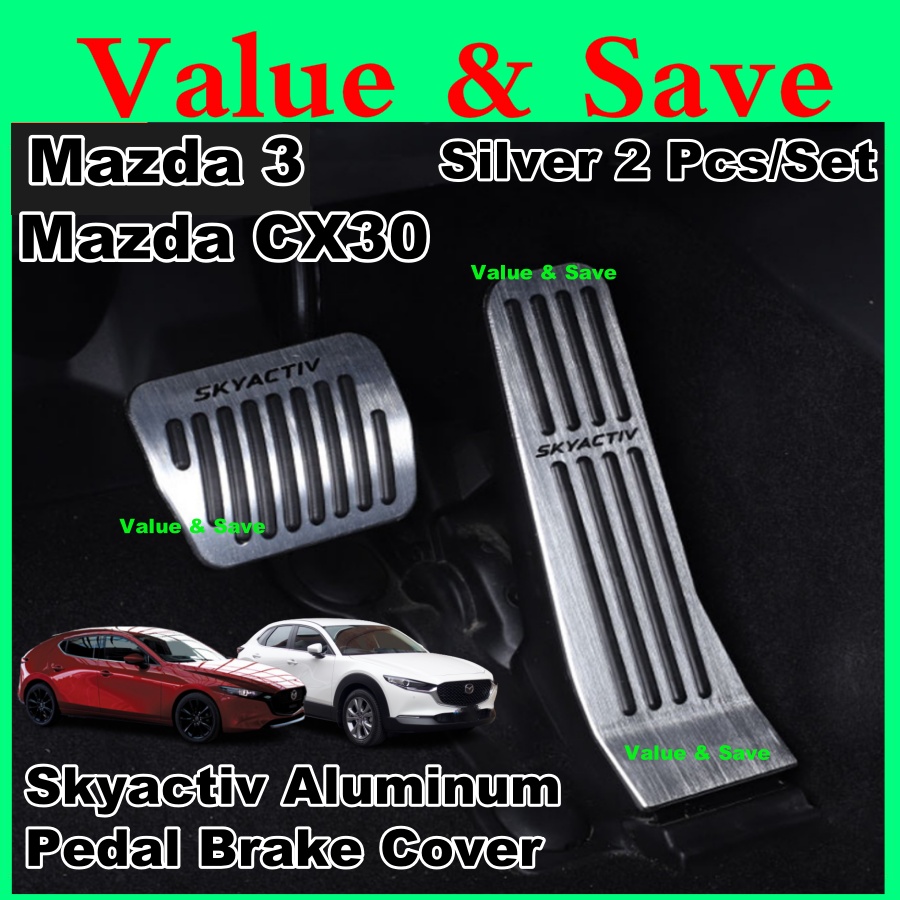 Mazda 3 BP 2020 - 2025 Mazda CX30 Skyactiv Anti-Slip Aluminum Pedal ...