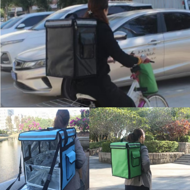 Beg Delivery Makanan 42L Waterproof - Backpack Thermal Insulated Untuk ...