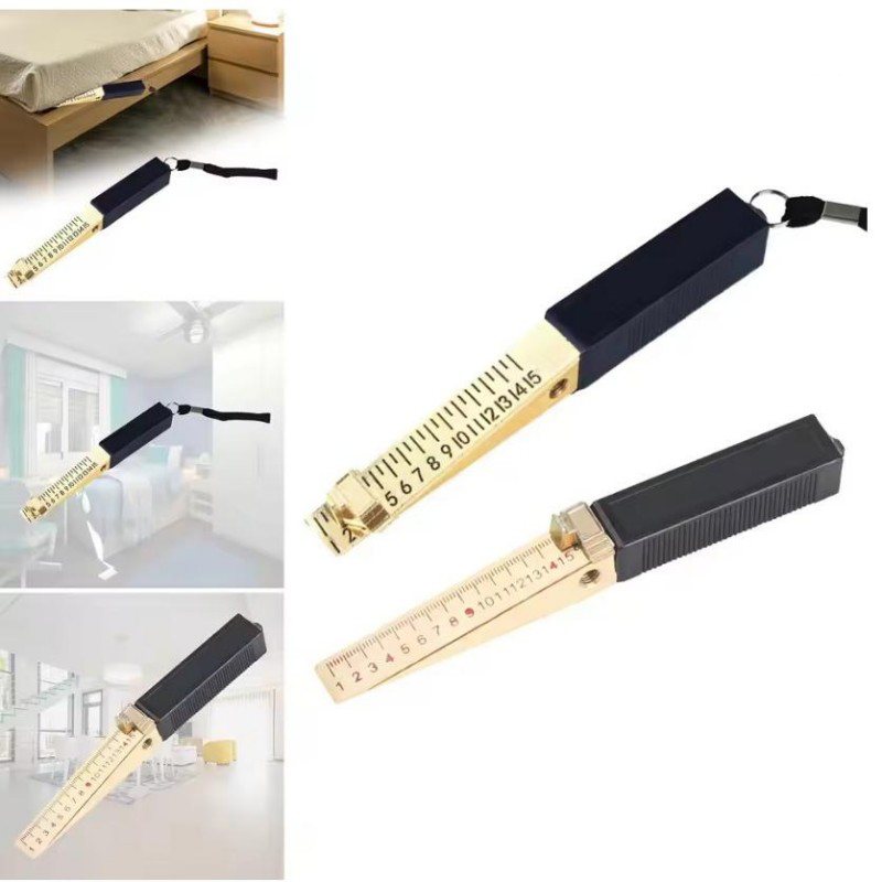 0.5mm Vernier Caliper Engineering Detection Ruler Taper Feet Gauge ...