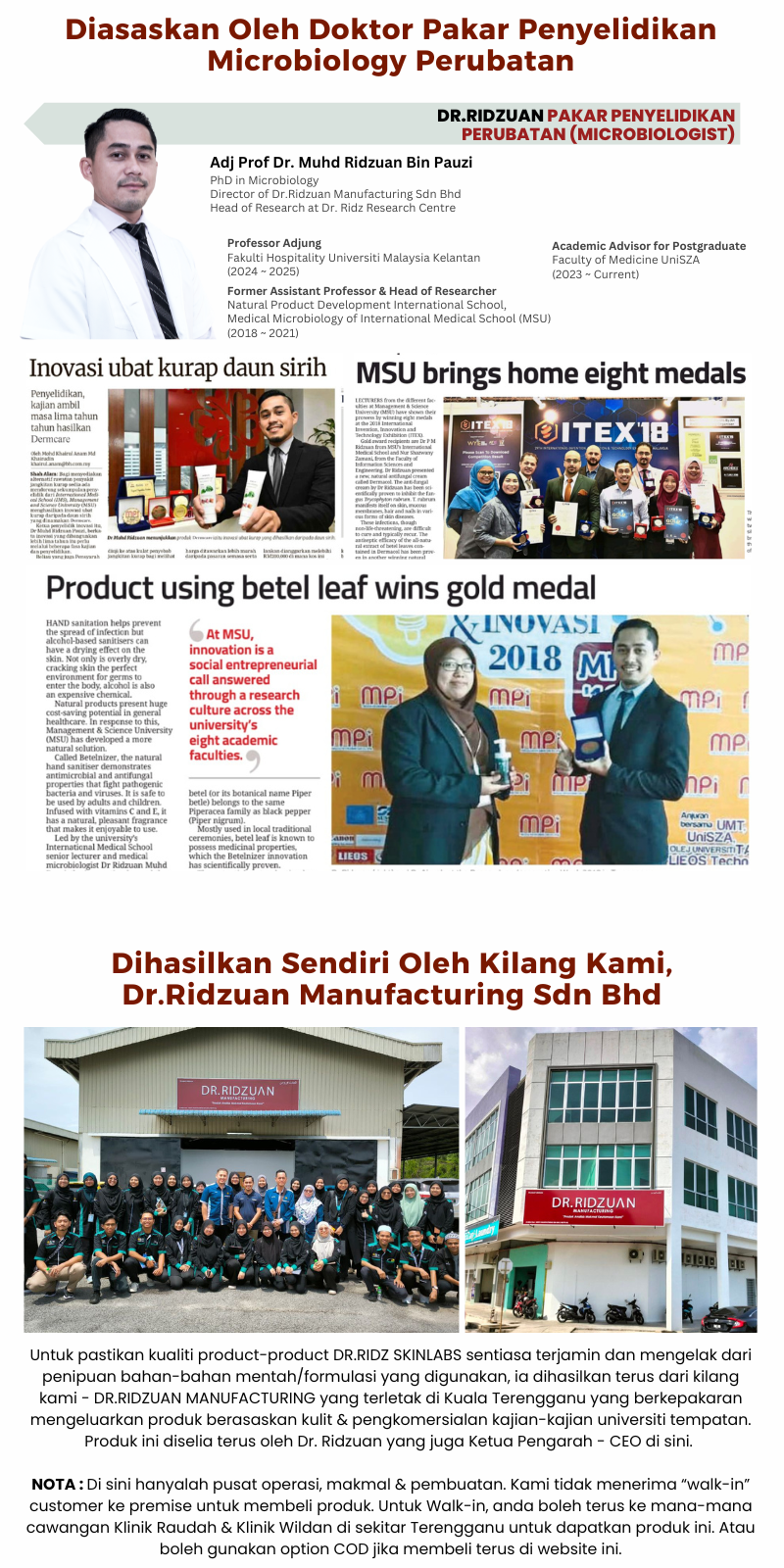 Dr. Ridz SHOWER GEL (Eczema, Psoriasis & Sensitive skin) | Shopee Malaysia