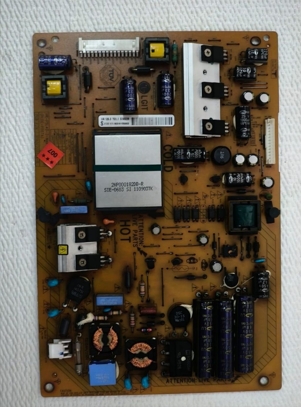 Philips 40PFL6606H LED TV Power board motherboard speaker | Shopee Malaysia