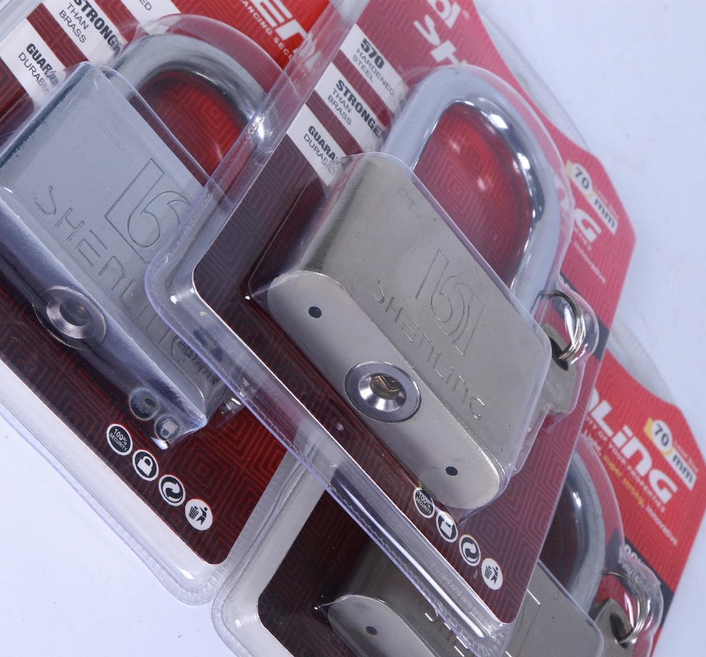 3 Pcs Mangga Kunci High Security Padlock Heavy Duty Durable Safety ...