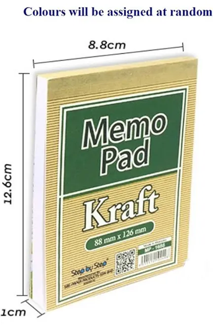 Buku Memo STANDARD - Kertas Nota 70gsm (180 Helai) / Memo Pad Paper ...