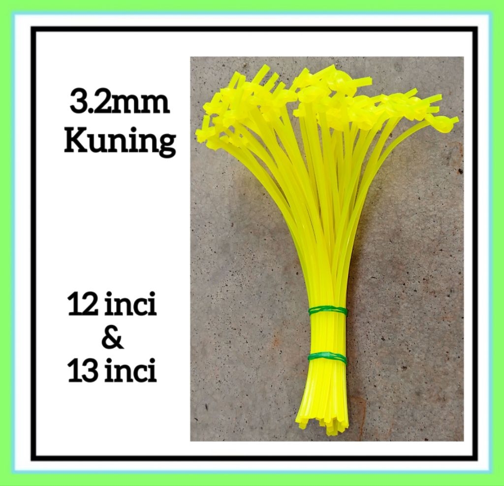 3.2mm TALI MESIN RUMPUT - GRASS TRIMMER LINE 12 INCI & 13 INCI | Shopee ...