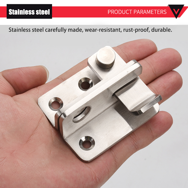 Stainless Steel Left Right Lock Door Swivel Bolt Swing Bolt Security ...