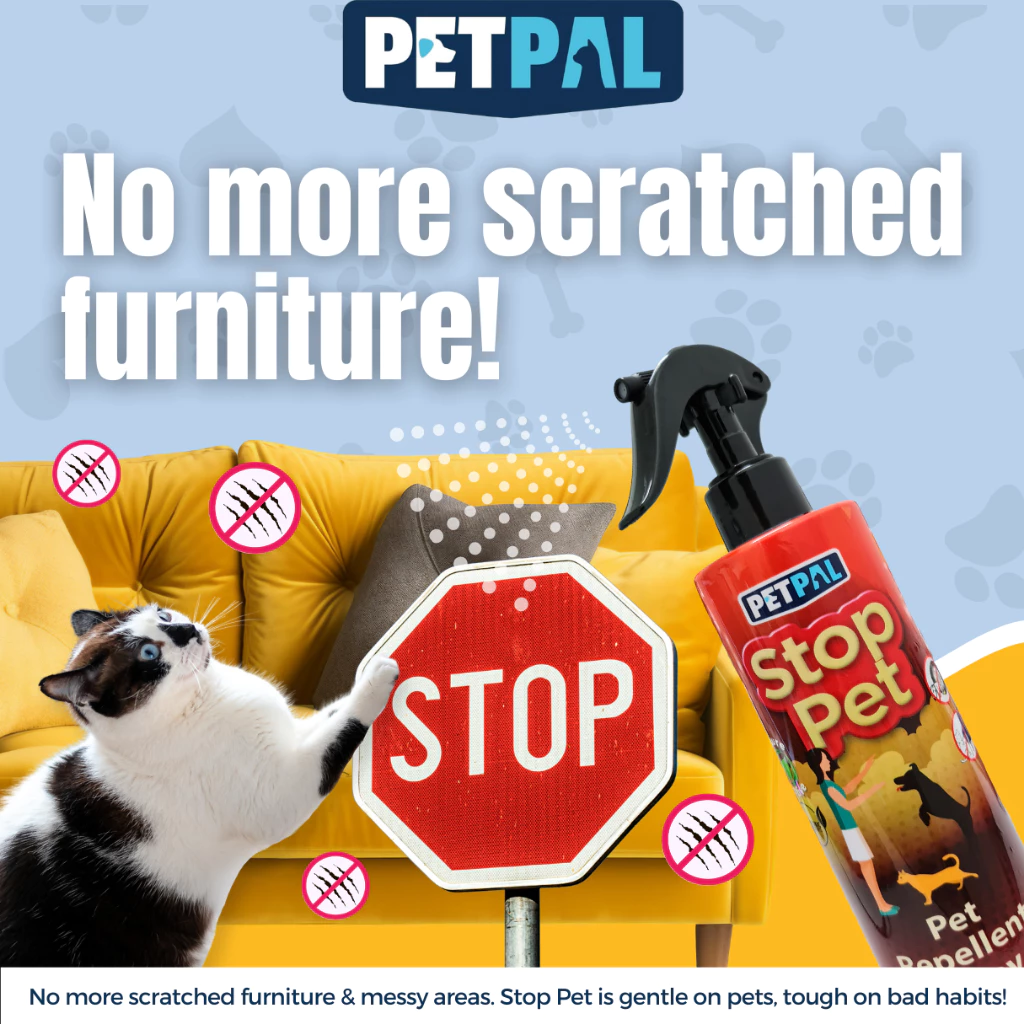 Petpal Stop Pet Keep Off Repellent Spray (Dog & Cat) 280G | Shopee Malaysia
