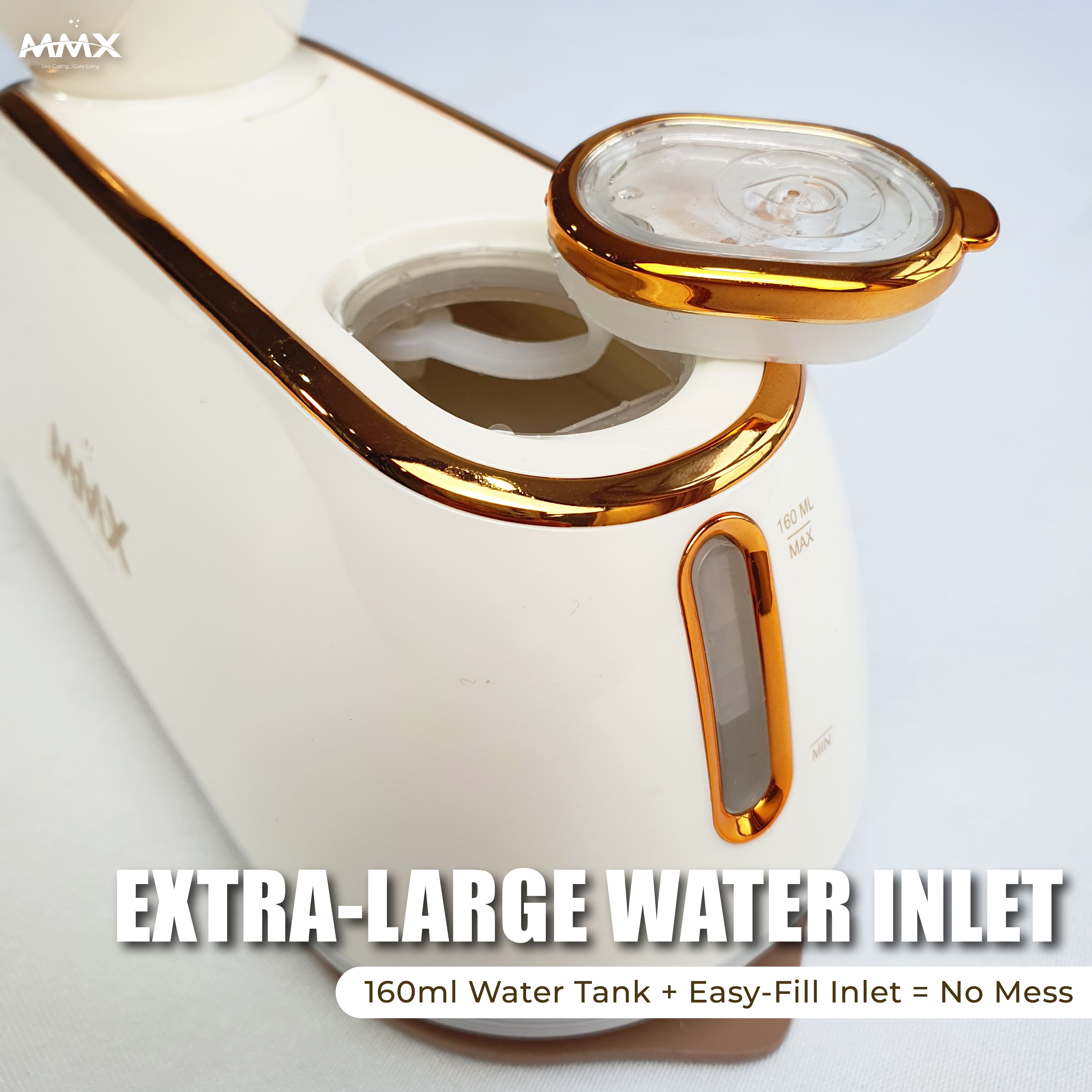 [Anti Bakar] MMX On-the-Go Travel Iron Steam: Kuasa 1200W, Stim Pintar ...