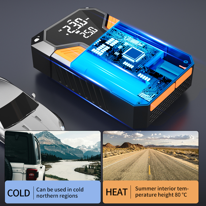 Tiger Claw Tool 8000mAh 4in1 Car Emergency Starter Power Supply with ...