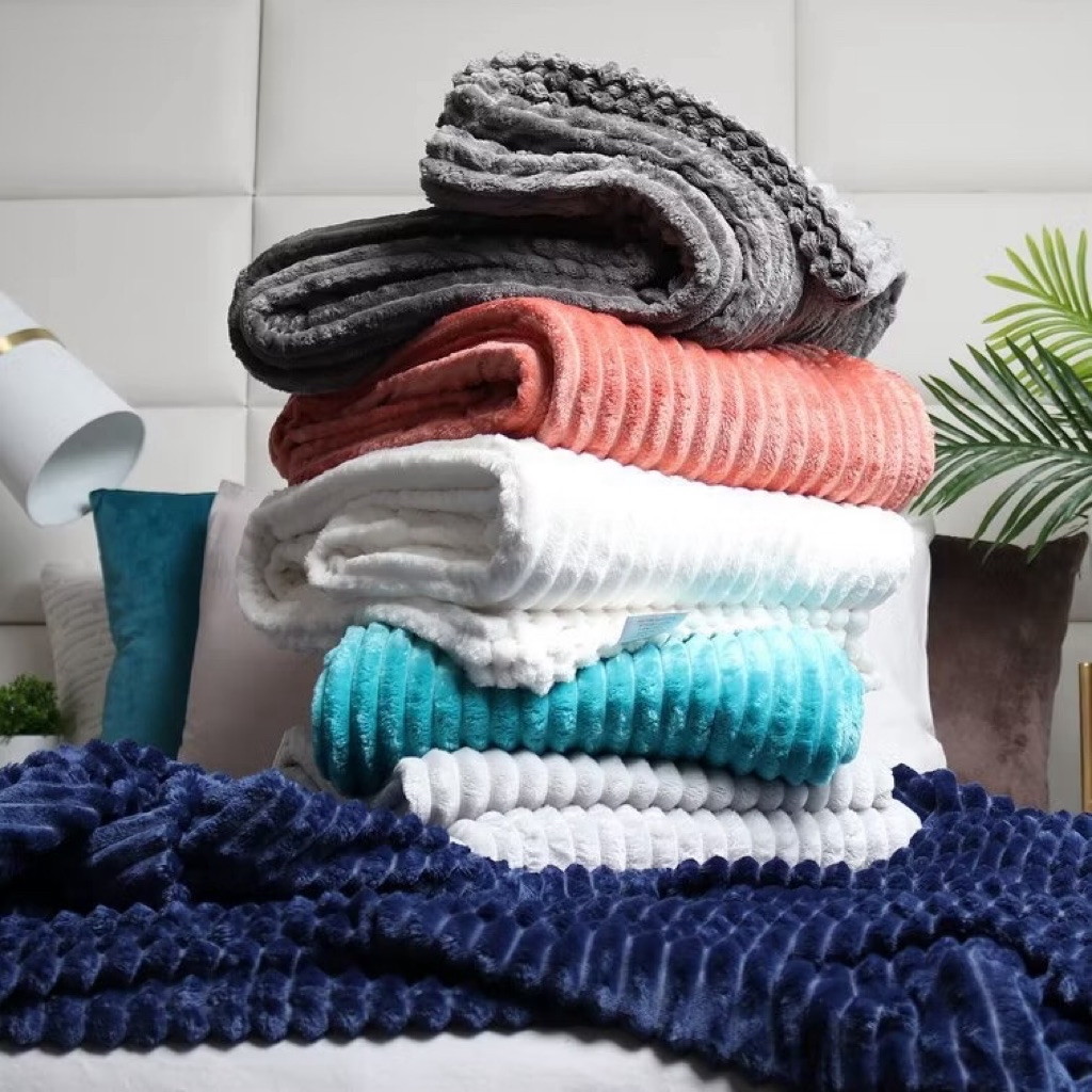 SELIMUT VIRAL SUPER SOFT | QUEEN SIZE FLANNEL BLANKET | COZY THROW ...