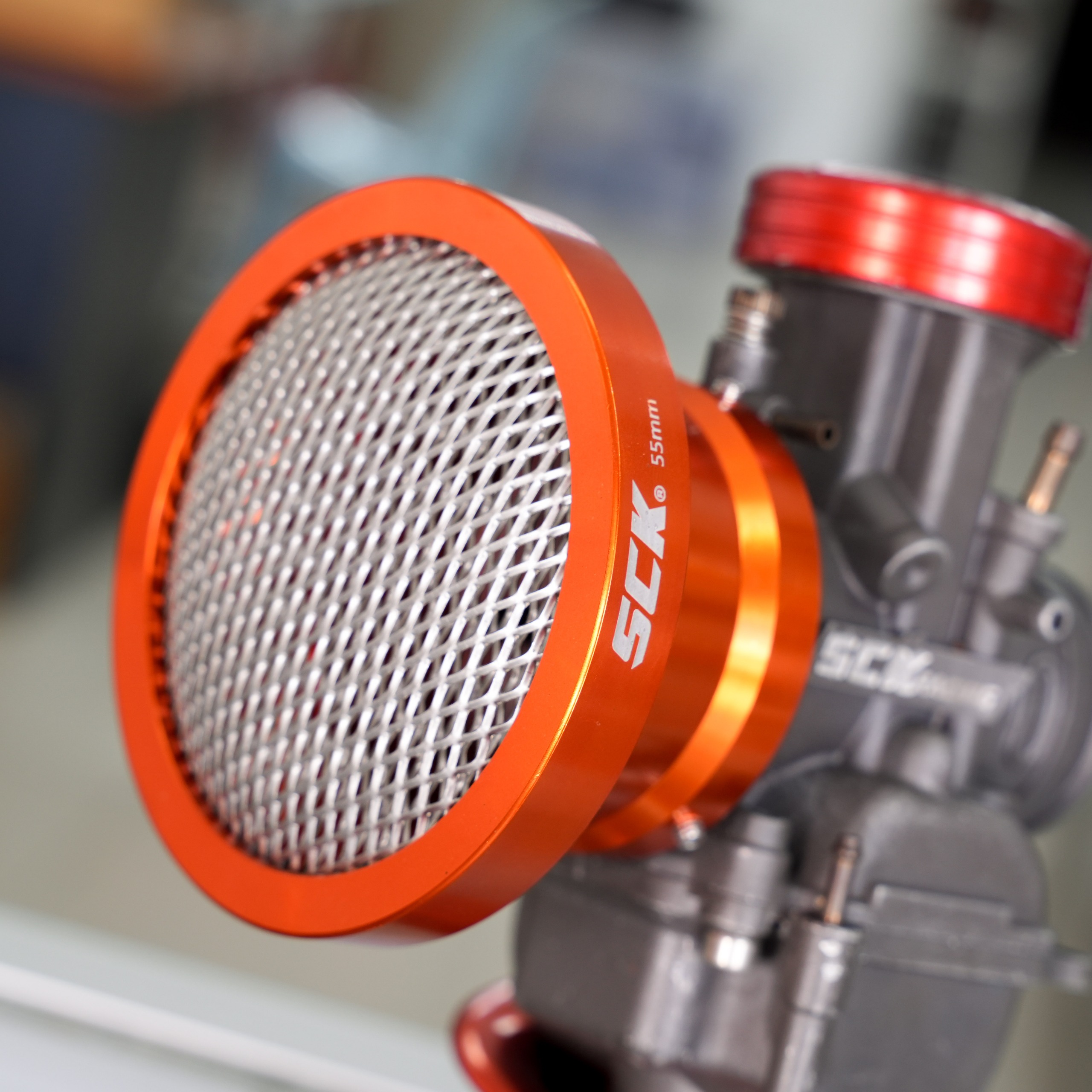 SCK RamForce Mesh Filter Velocity Stack Carburetor 50mm / 55mm | Shopee ...