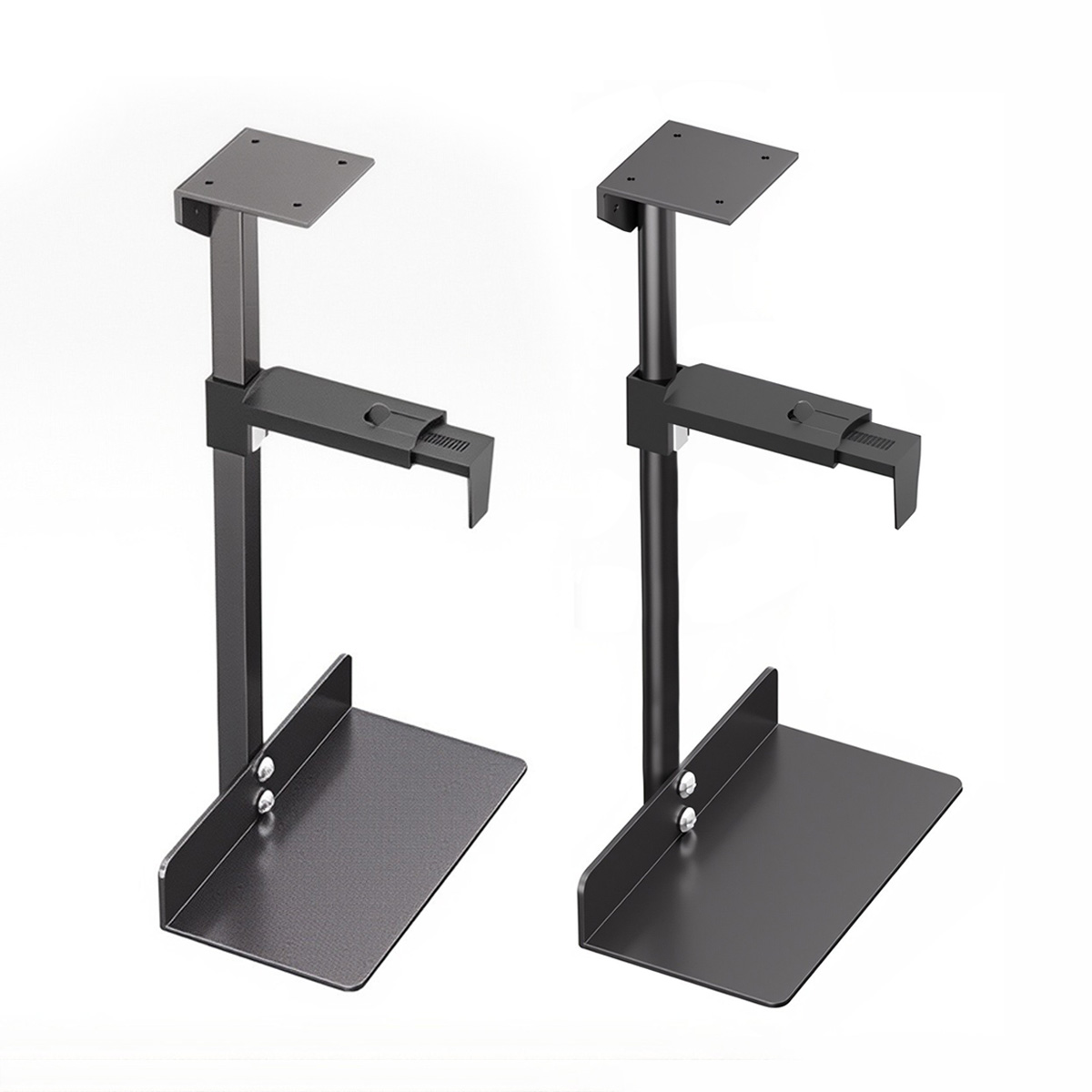 Adjustable Hanging PC Case Holder Under Desk CPU Hanger Stand Bracket ...