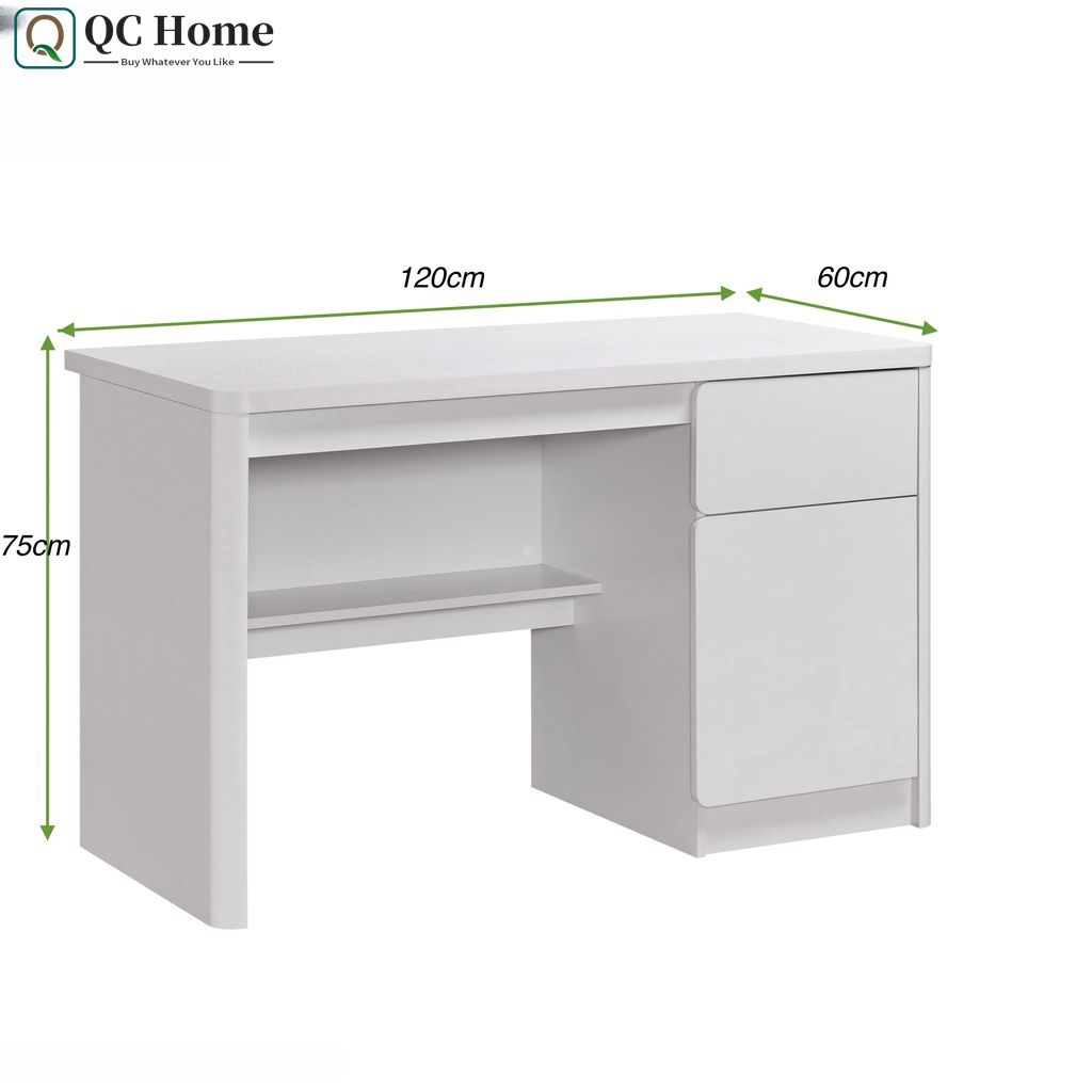 QC Home Study Table meja study study desk meja office meja belajar ...