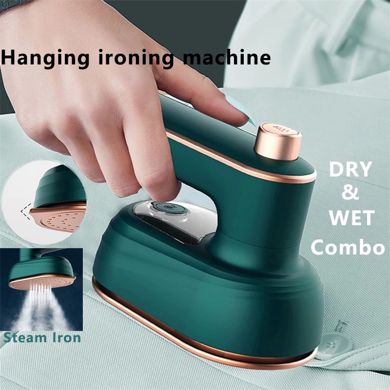Portable Handheld Garment Steamer Iron – Mini Wet & Dry Fabric Steamer ...