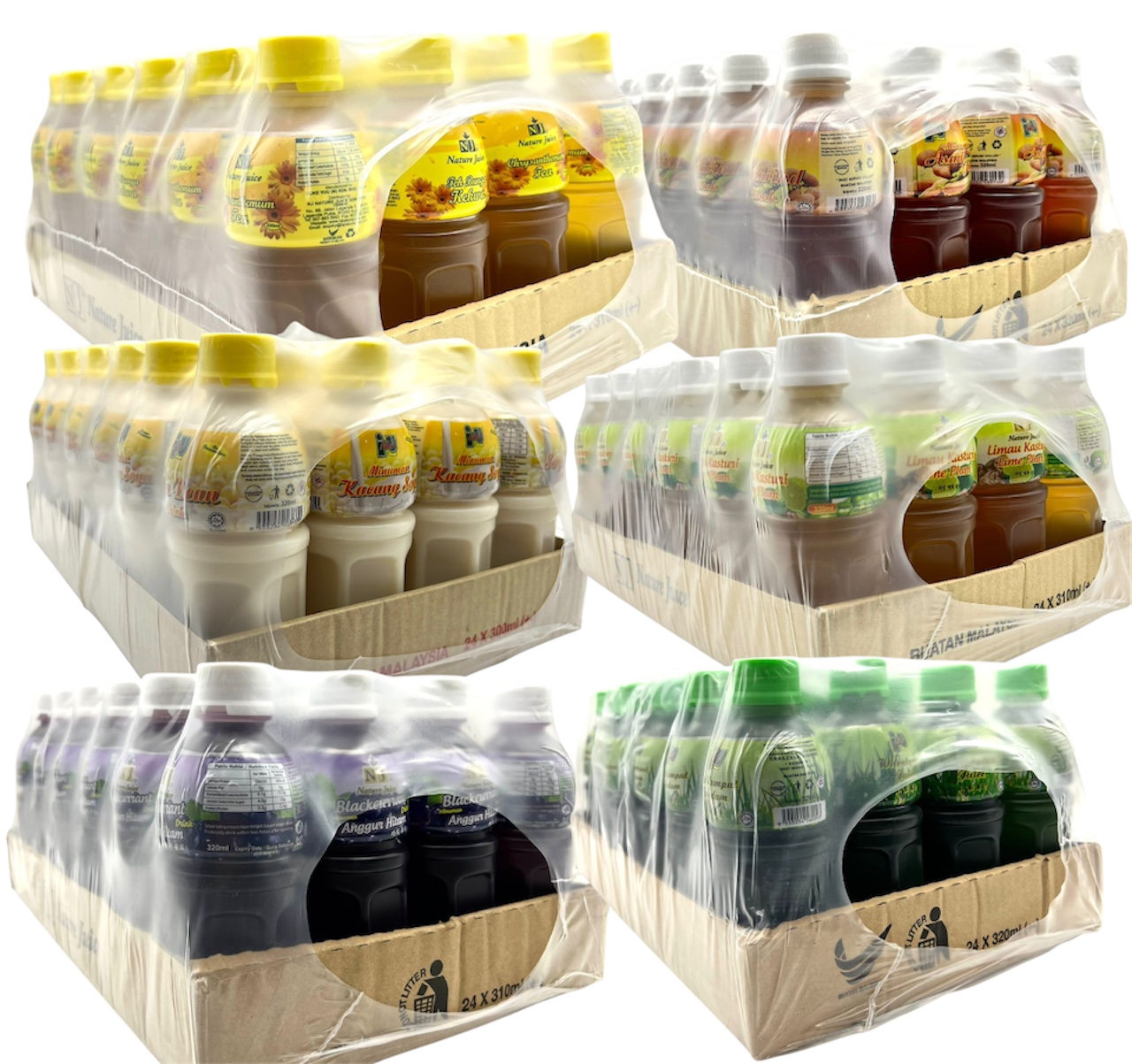 【READY STOCK】🎀 NJ Nature Juice Beverage【Wheatgrass/Asam Jawa/Bunga ...