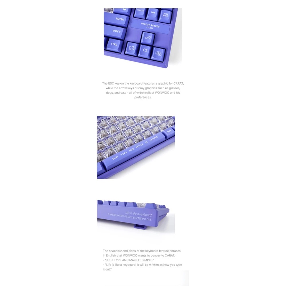 SEVENTEEN - Artist-Made Collections Wonwoo Love Packed Keyboard ...