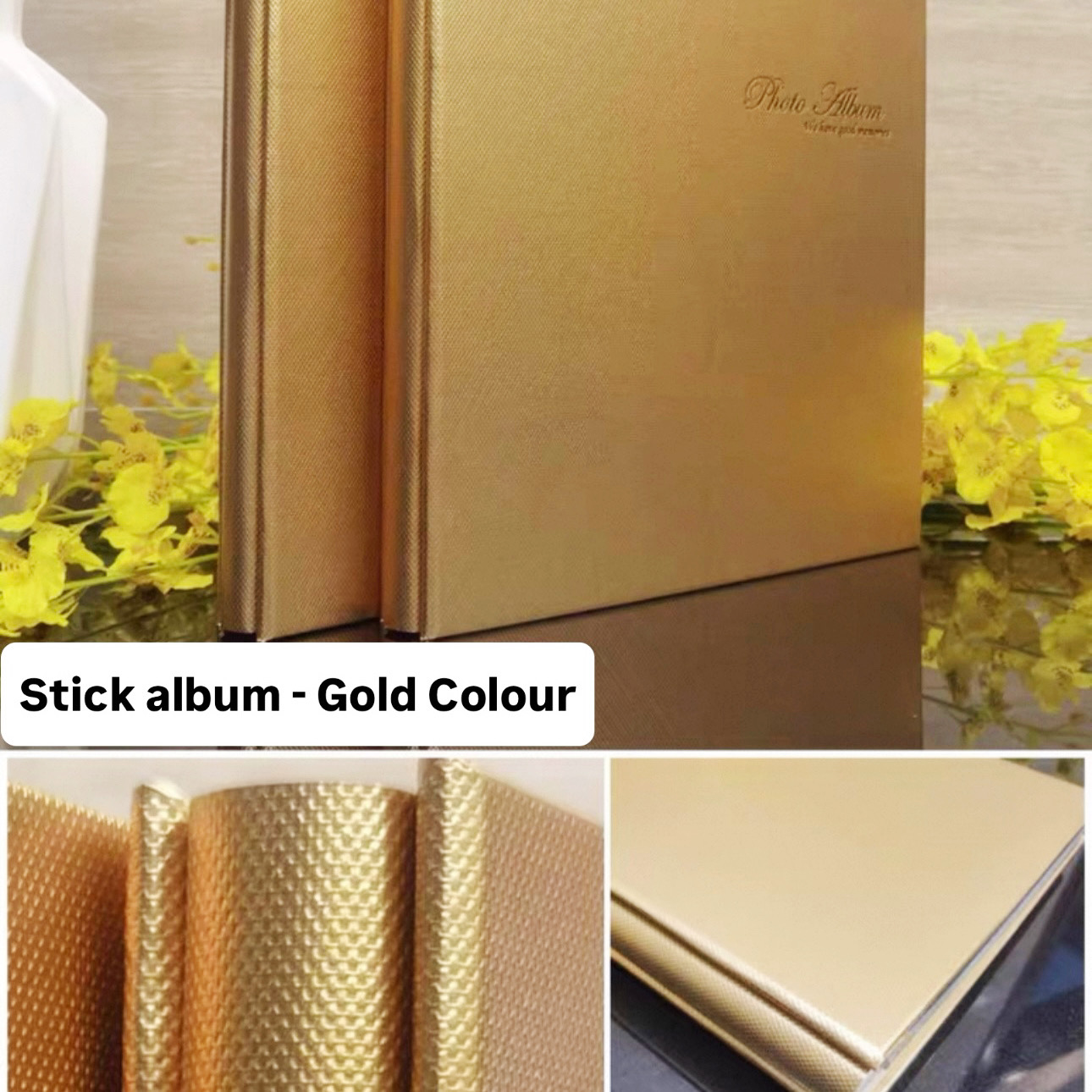 Stick Photo Album Self Adhensive Album Photo Album Duit Hantaran Album ...