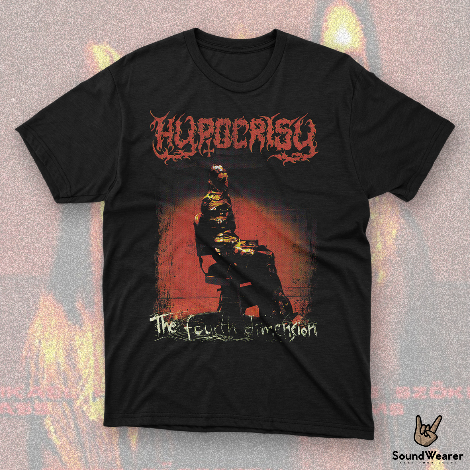 Hypocrisy 1994 The Fourth Dimension Band Tshirt | Shopee Malaysia
