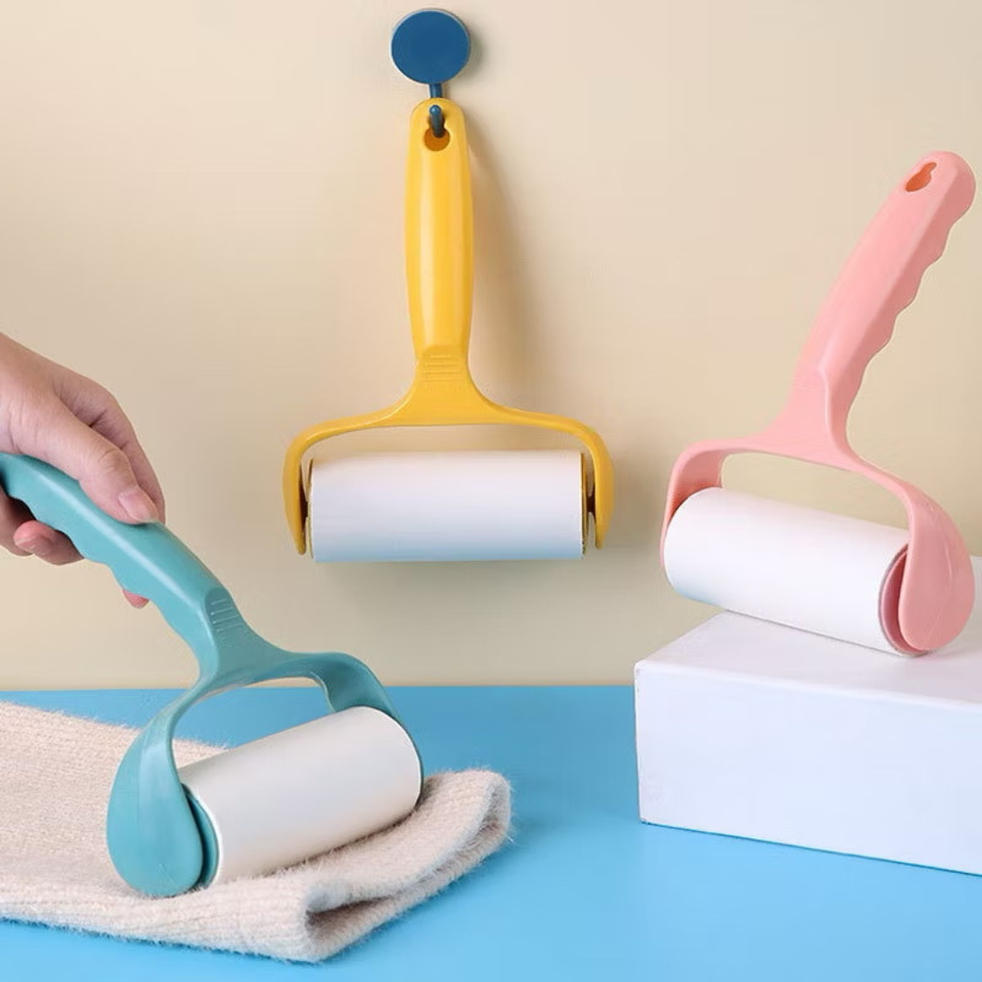 Pengelek Habuk Bulu Roller Sticker Pet Fur Removal Sticky Lint Roller ...