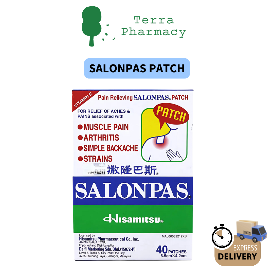 SALONPAS Pain Relief Patch 40's/Box | Shopee Malaysia