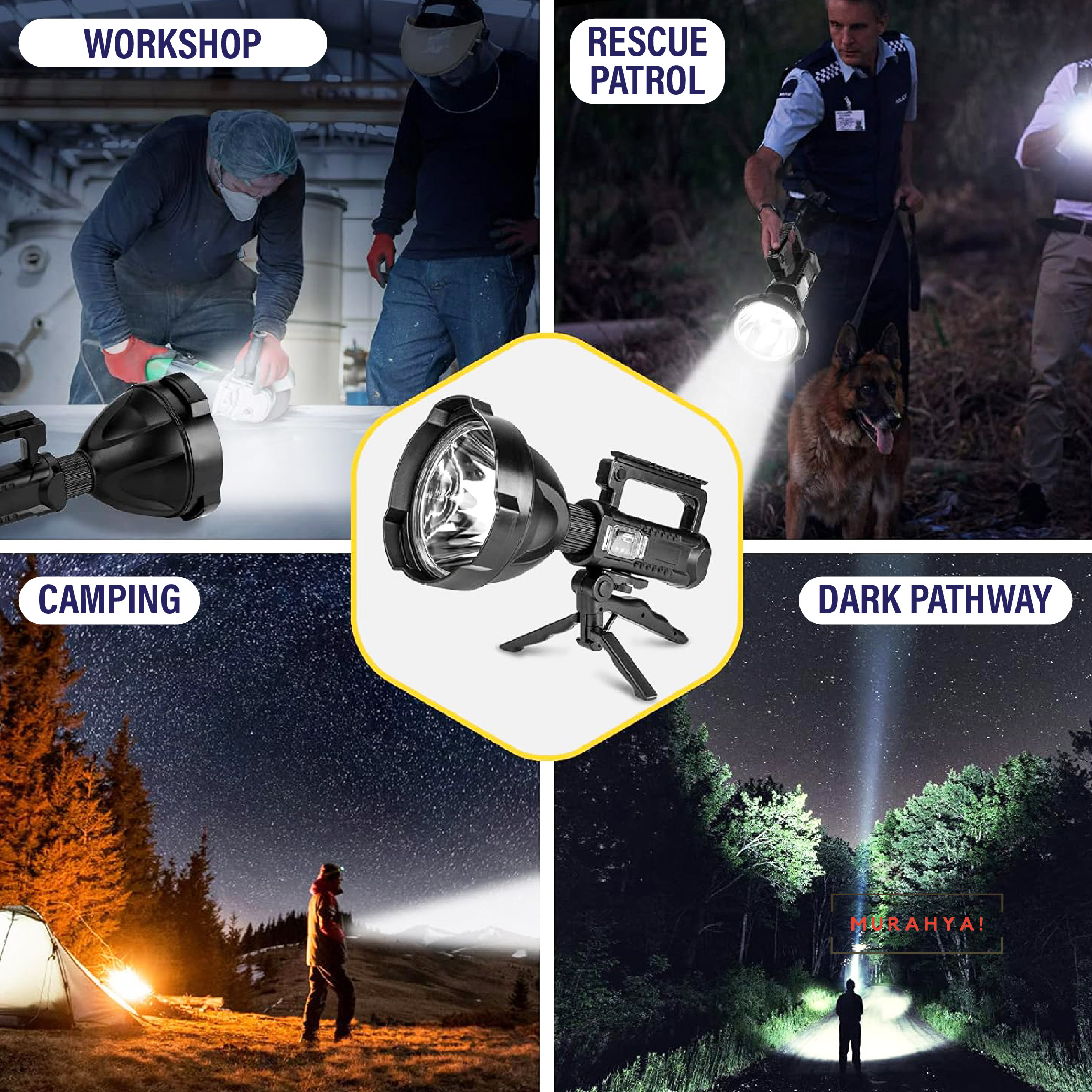 Flashlight P50 Led Usb Lampu Suluh outdoor camping Torchlight ...