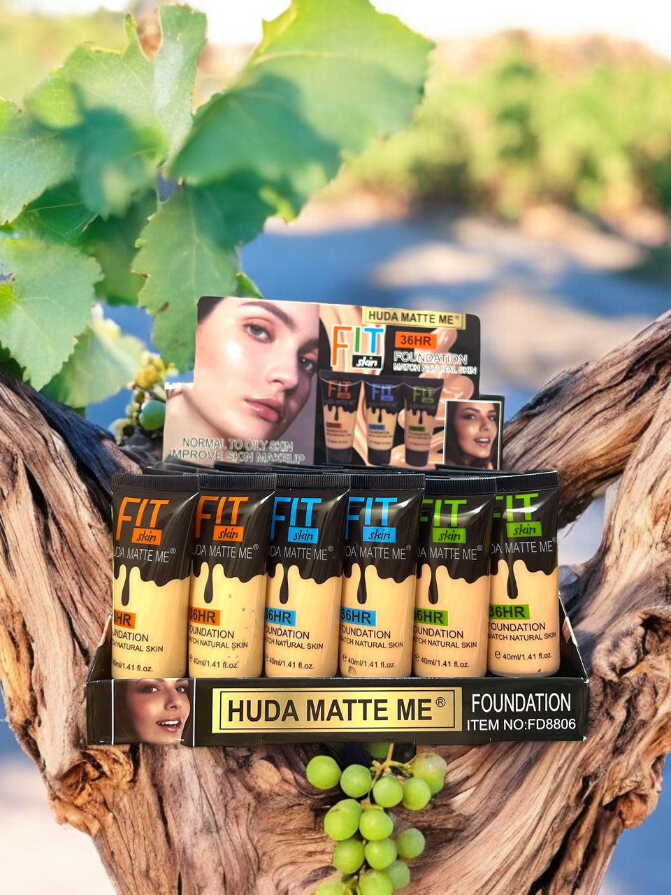 [ Borong Wholesale ] [ Rm1.25/pcs ] Anthaway Waterproof Pigmented Fit Me Full Coverage Liquid ...