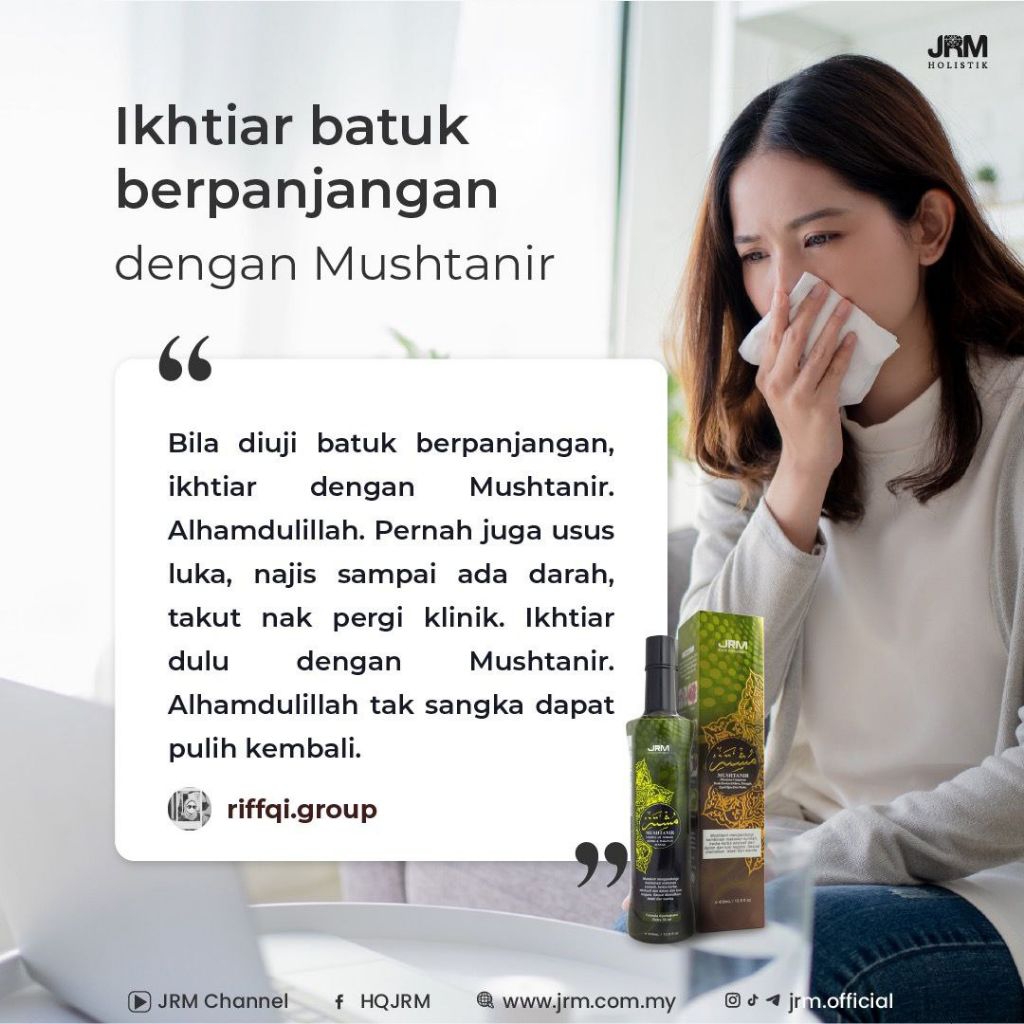 JUS MUSTANIR (FREE MINYAK ANGIN CENANGA OIL) | Shopee Malaysia
