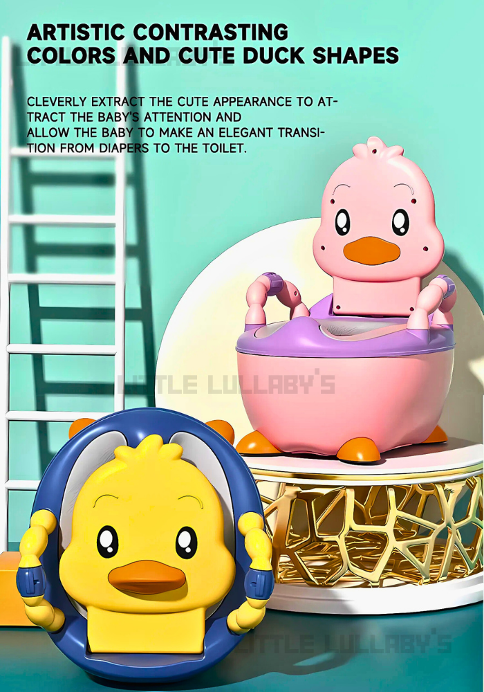 Duck Potty Training Seat Kids Latihan Tandas Budak 鸭子座便器 Portable ...