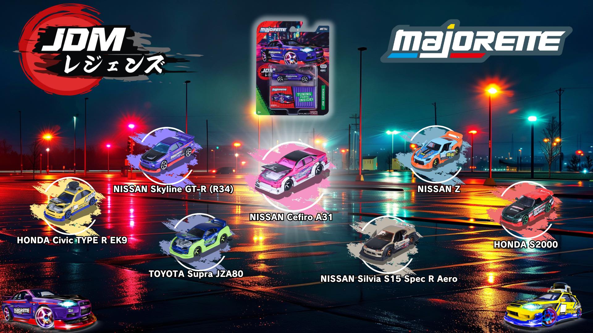 Majorette 2025 JDM LEGENDS DELUXE CARS / Diecast / JDM | Shopee Malaysia