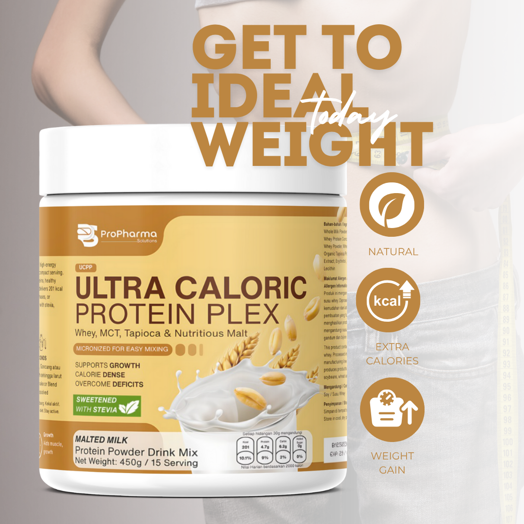 PPS UCPP Ultra Caloric Protein Plex | Malted Milk | Weight Gainer 450g ...