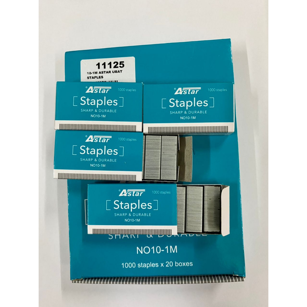 20 Small Boxes dawai kokot no. 10 ubat stapler heavy duty stapler ...