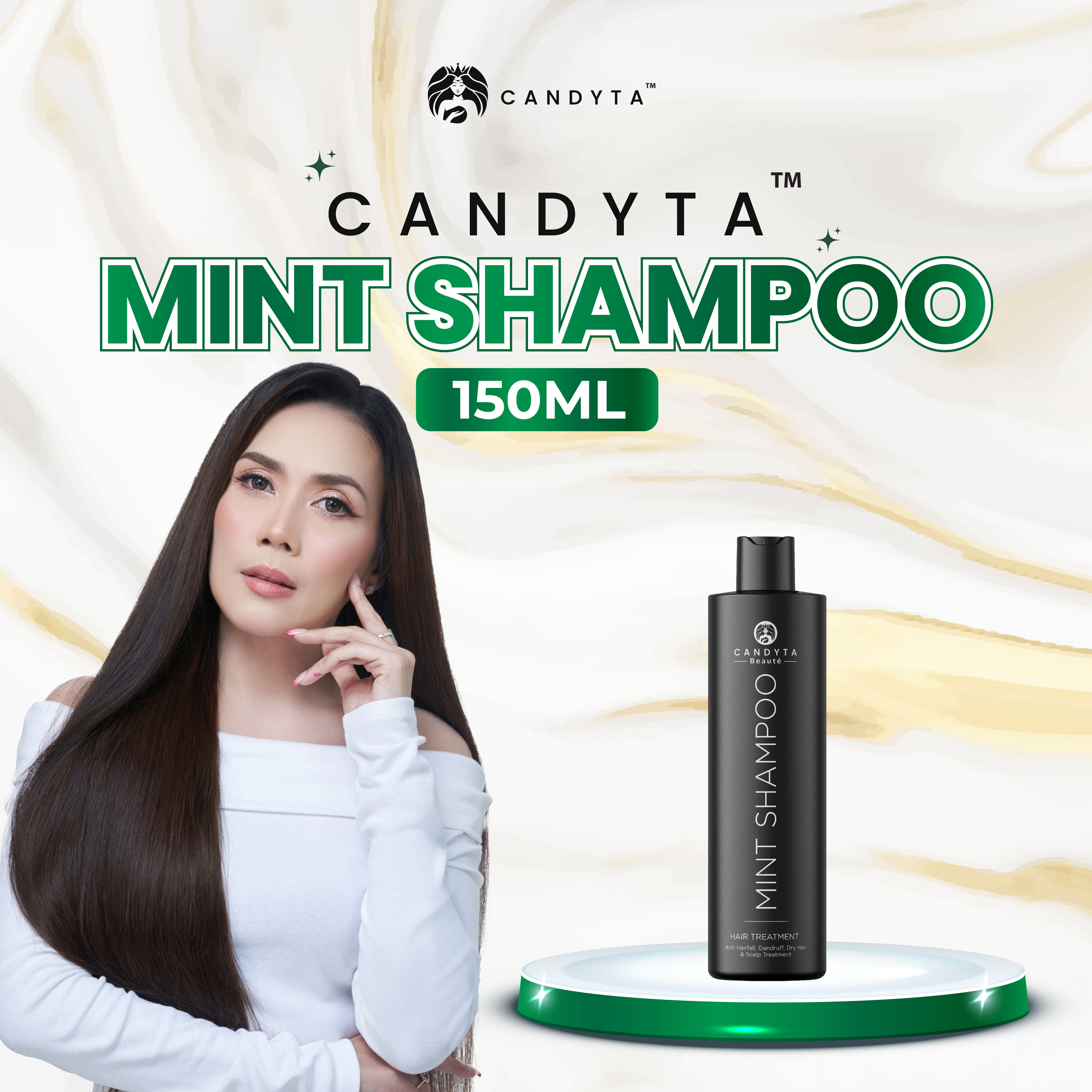 CANDYTA SET RAMBUT KUAT GUGUR BERKELEMUMUR Ratu Eira Syazira Rambut Kering Rambut Rosak | Shopee ...