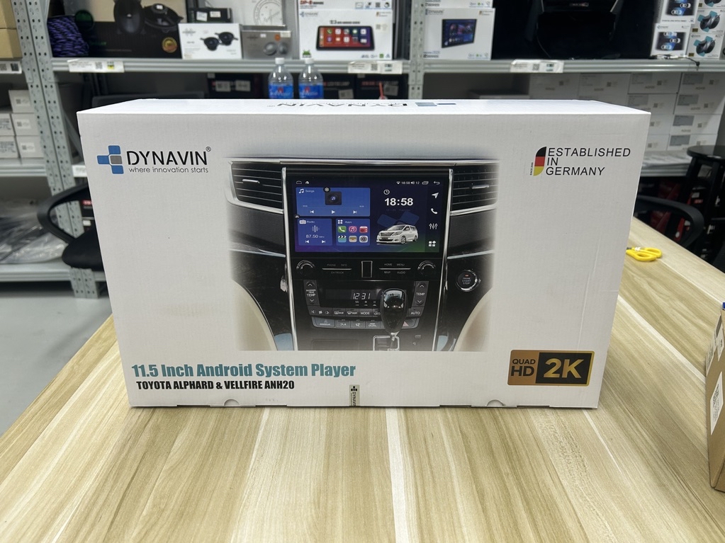 Toyota Alphard Vellfire Anh20 Dynavin DP8 Series 2K Qled Android Player ...