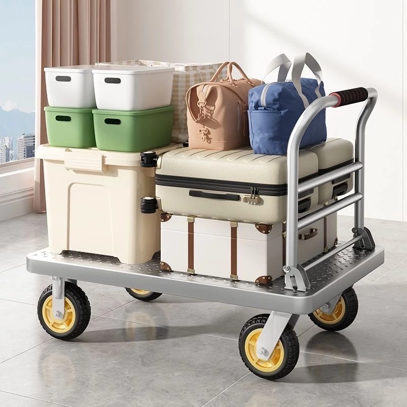 Trolley Heavy Duty Troli Barang Foldable Trolley Iron PVC 150-1300KG 推车 ...