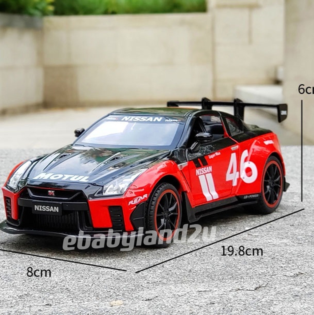 Die Cast 1:24 GTR R35 LBWK GTR R34 Spoon NSX Miata AE86 Vehicle Models ...