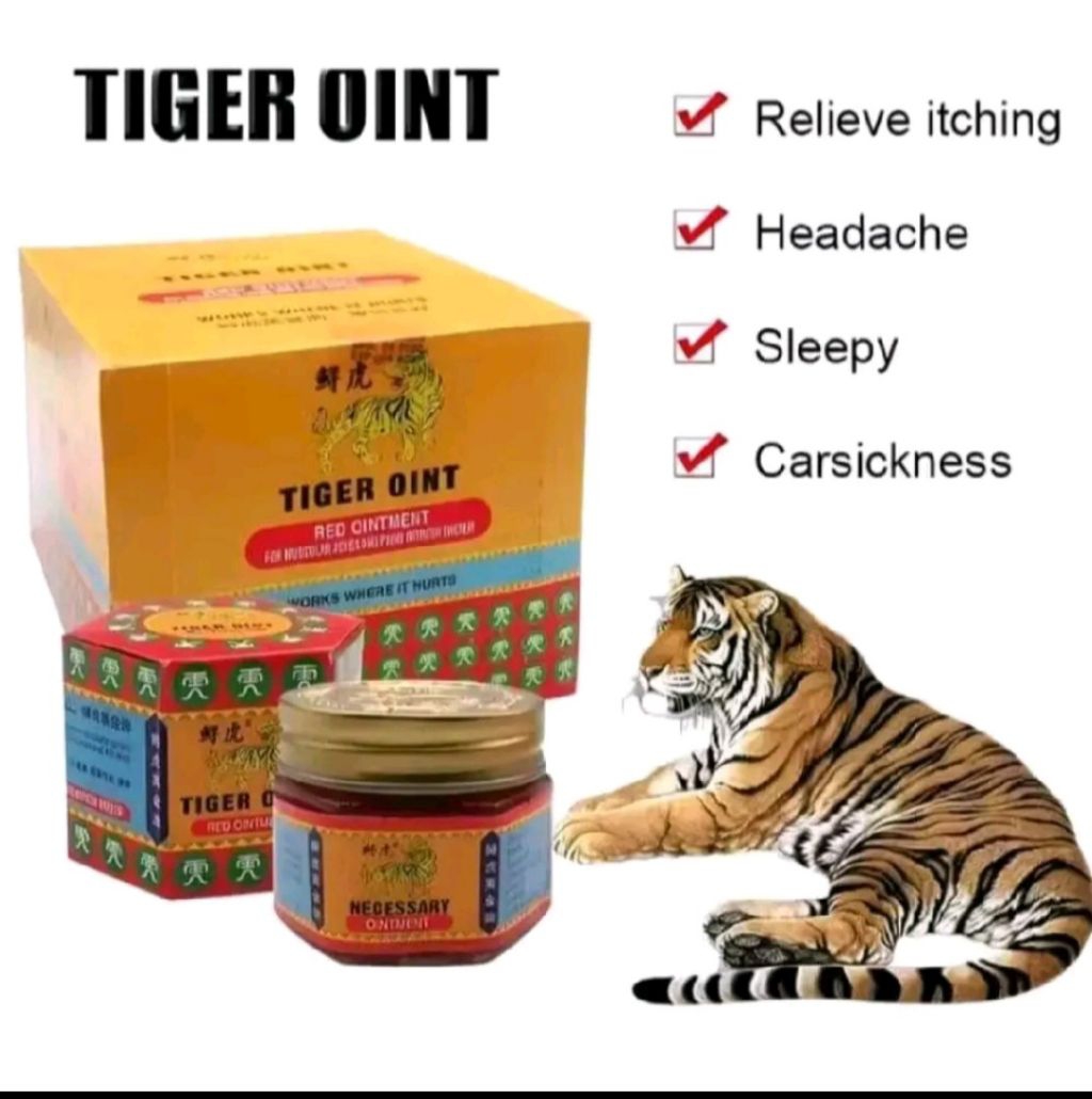 Original Tiger balm ointment plus red balsam tiger balm merah Skincare ...