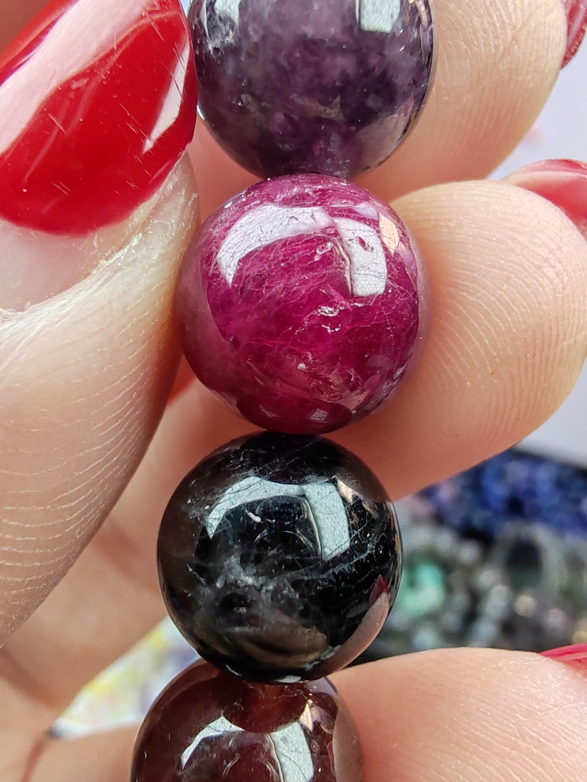 [NATURAL CRYSTAL] COLLECTION KRISTAL SEMULAJADI PERMATA SPINEL RAINBOW ...