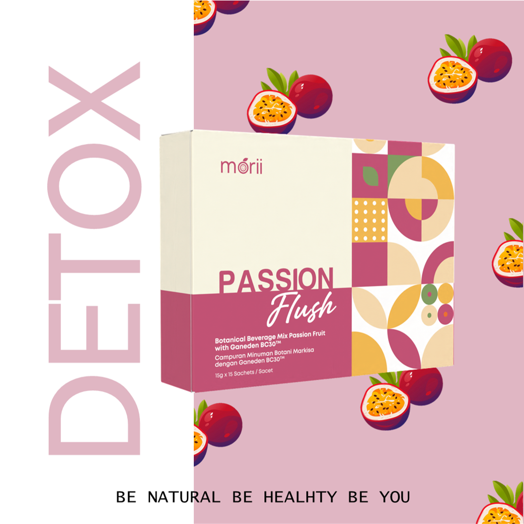 Morii Passion Flush 🍈百香果🍈益生菌🍈排毒瘦身 Ganeden BC30💯全天然排毒饮品🍈Passion Fruit ...