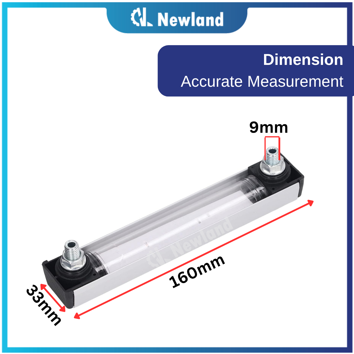 Hydraulic Tank Level Gauge with thermometer / Oil Level Gauge - Backhoe ...