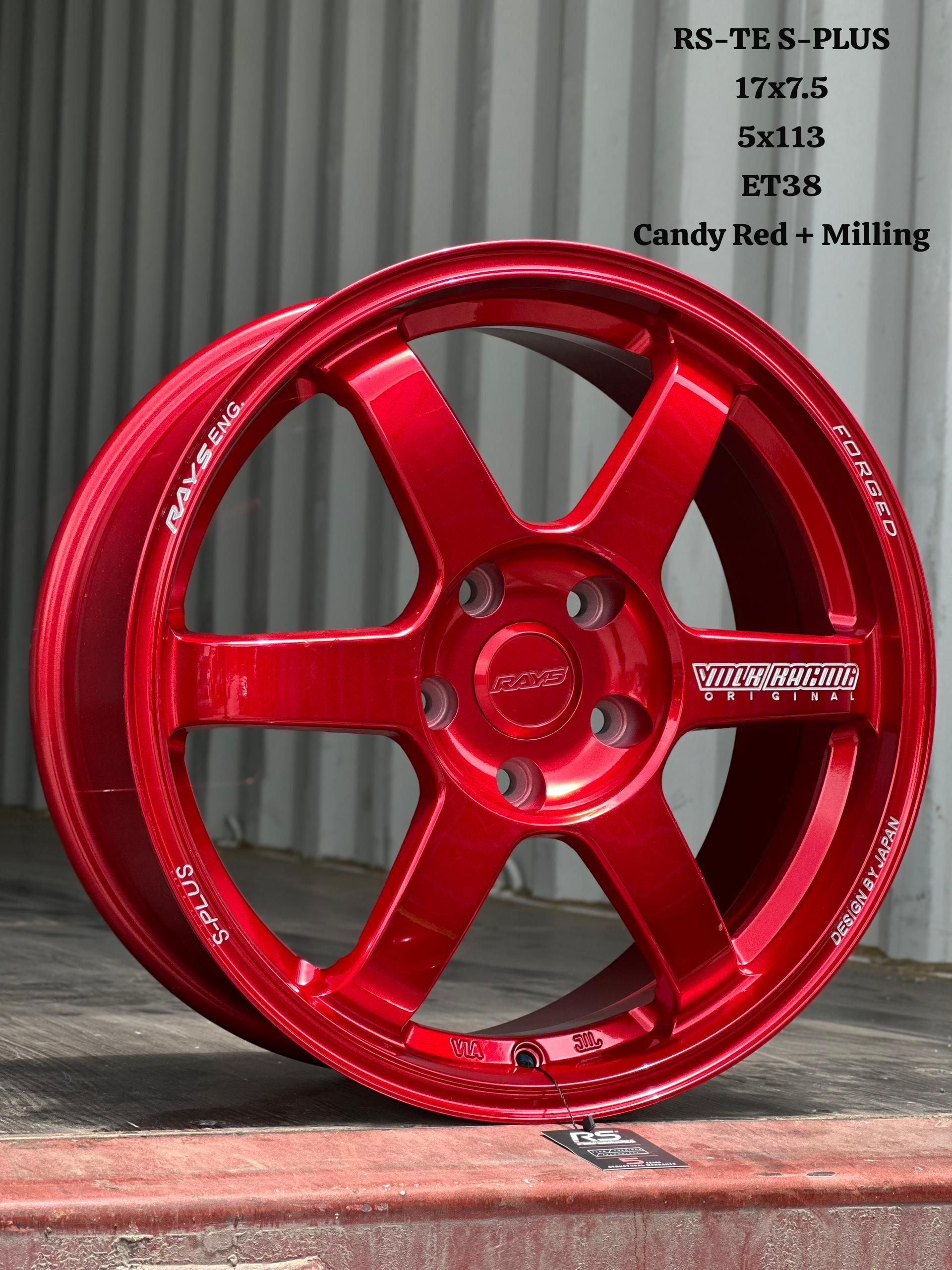 RS-TE TE37 S-PLUS 17X7.5 RS Performance Sport Rim Flow Forming Thailand ...