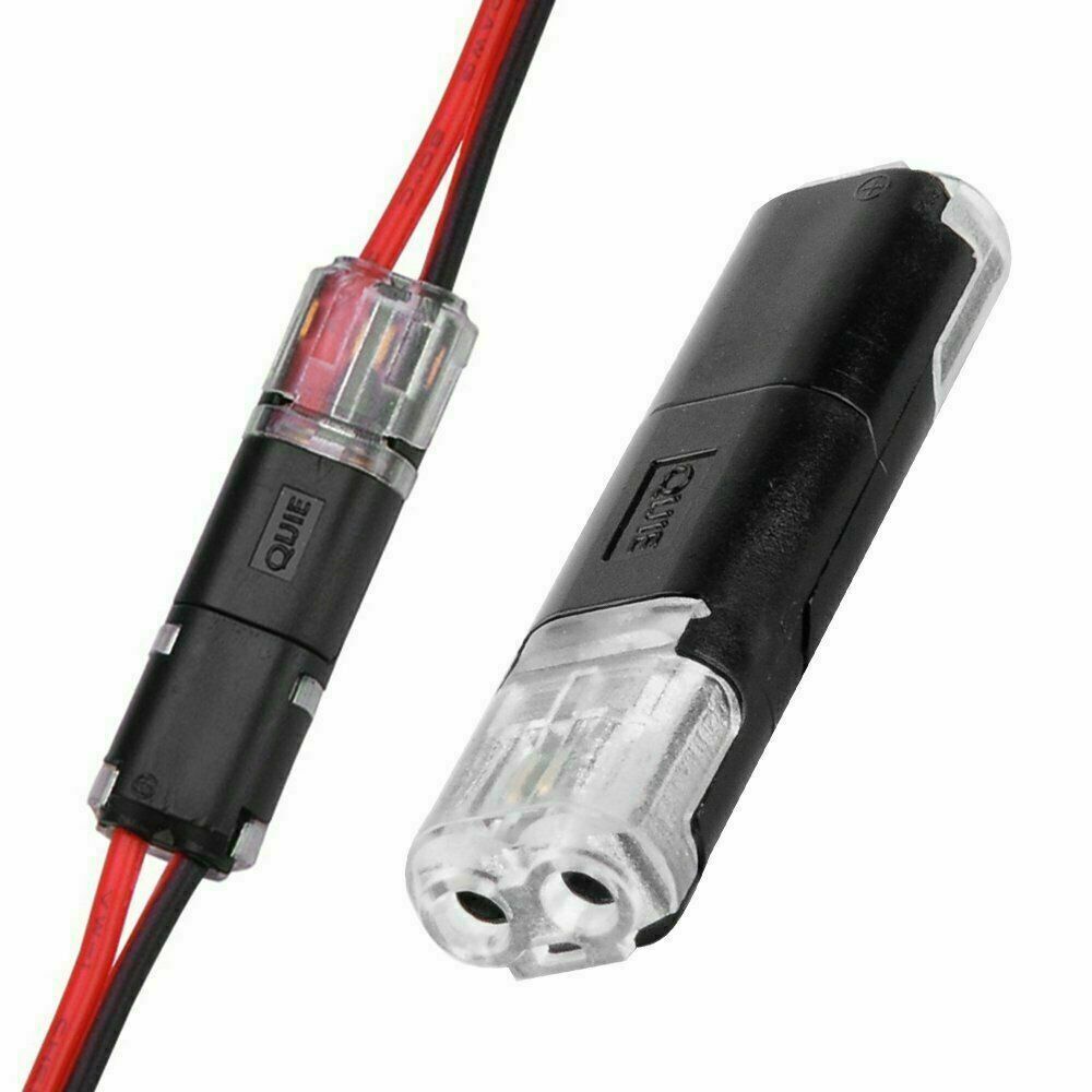MOTUS 10-50pcs 2 Pin Way Plug Kereta Kalis Air Penyambung Elektrik ...