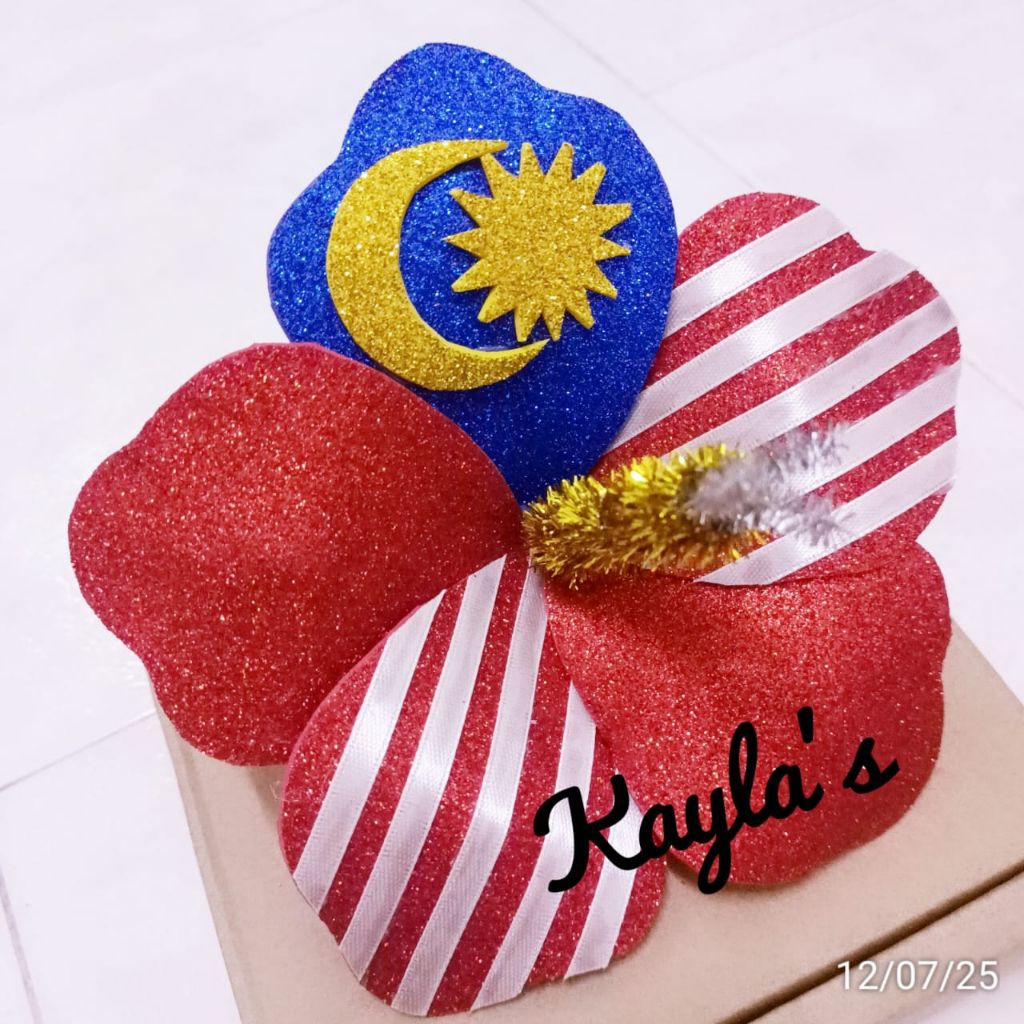 Bunga Raya Merdeka Jalur Gemilang (pin) | Shopee Malaysia