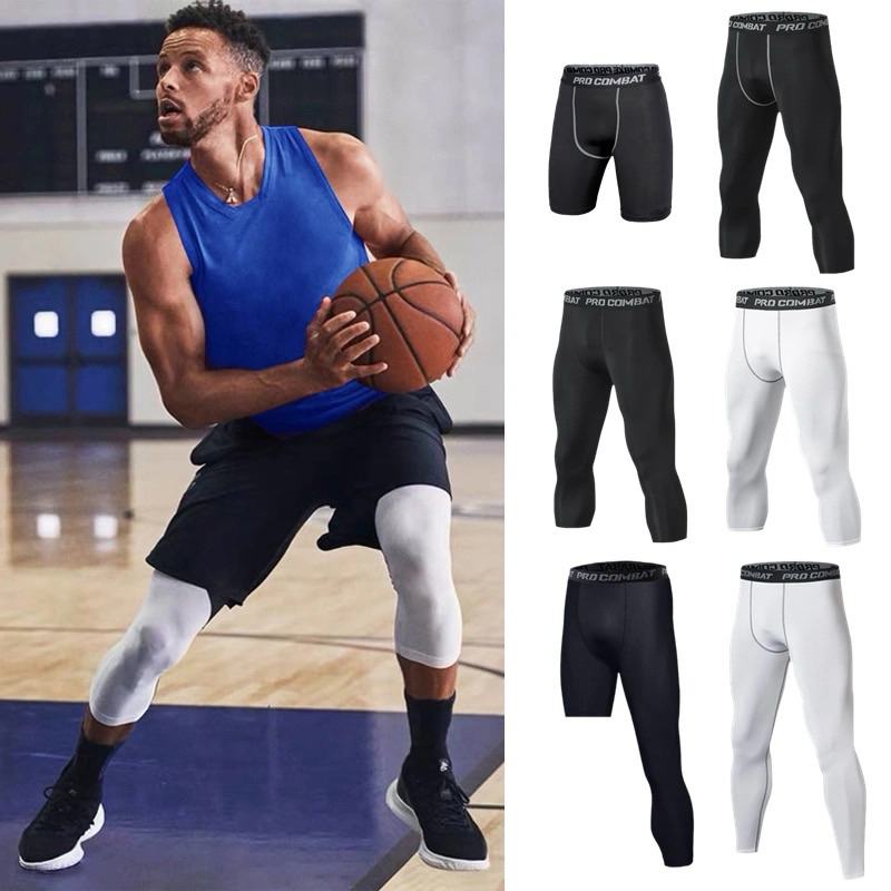 Men's Fitness Tight Pants | Quick-Dry Gym Wear | Inner Compression ...