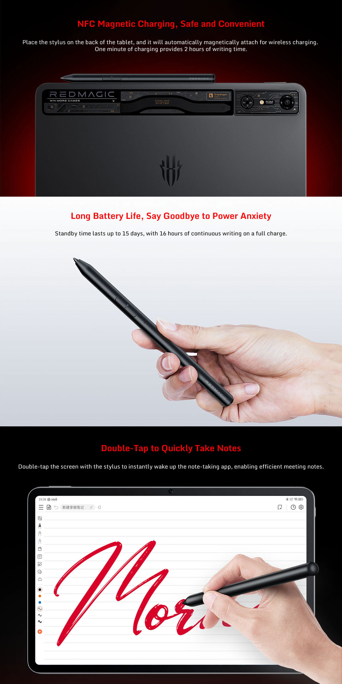 【Original】Redmagic Magic Pencil 2nd Generation RedMagic Magic Smart ...