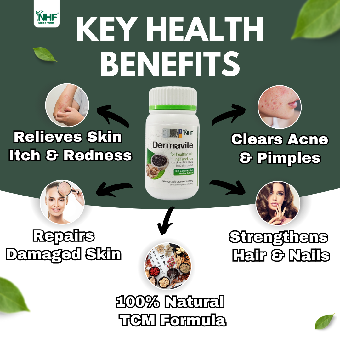 NHF Dermavite (60 Capsules) | Shopee Malaysia