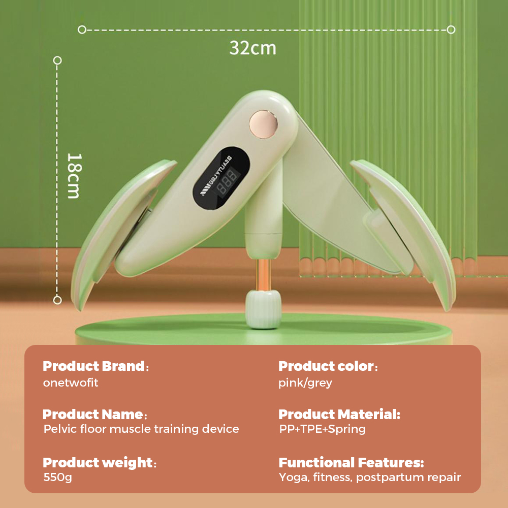 OneTwofit Muscle Pelvic Floor Muscle Training Device Leg Beauty Leg ...