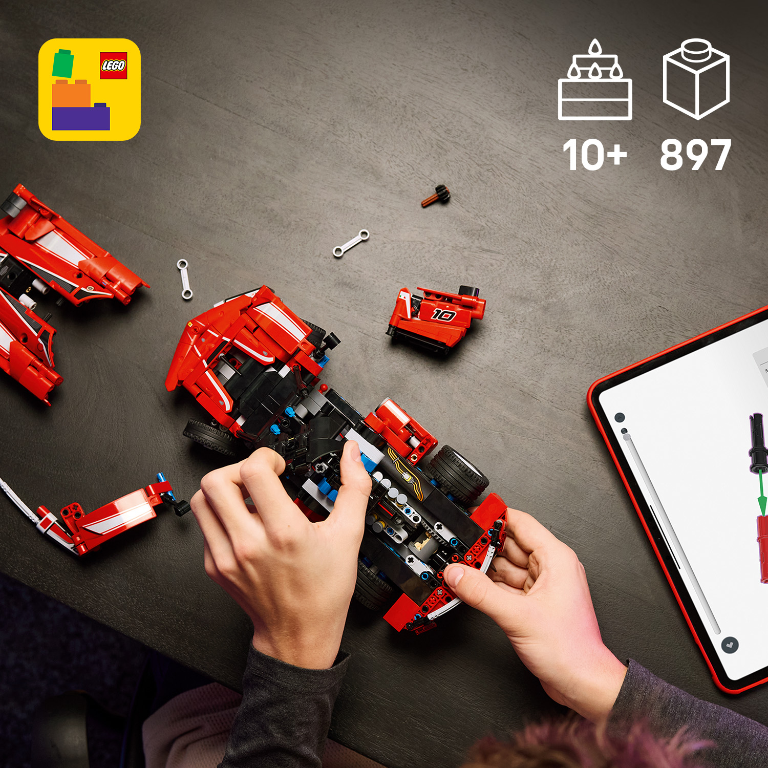 LEGO Technic 42212 Ferrari FXX K (897 Pieces) | Shopee Malaysia