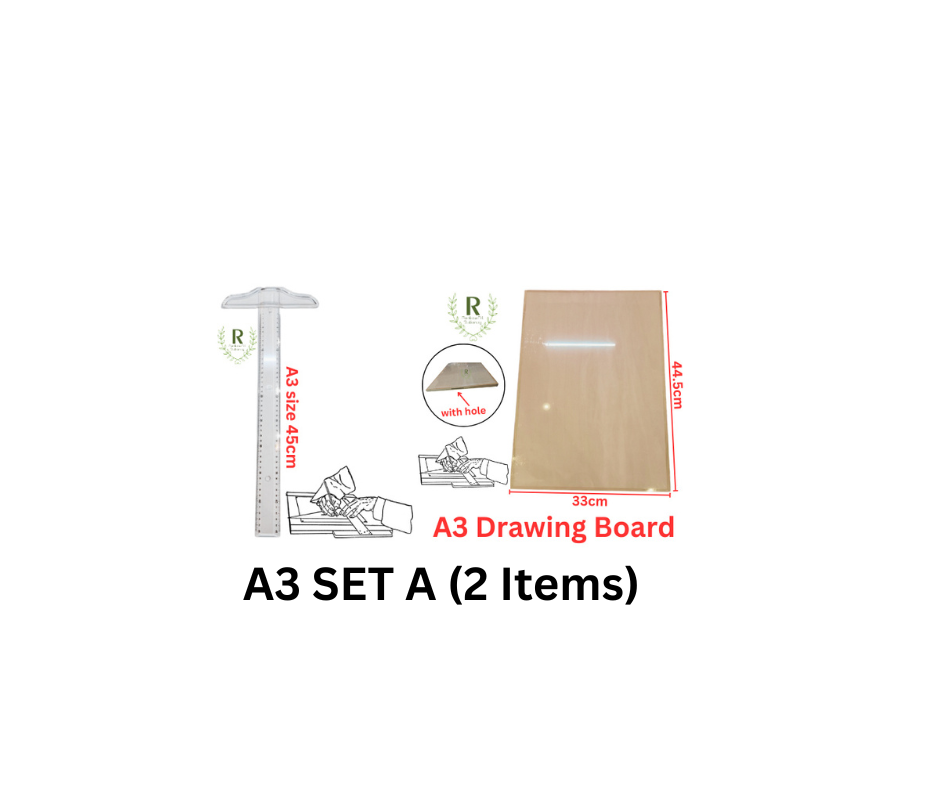 A2 Lukisan Kejuruteraan Set Technical Drawing Set Student Mekanikal ...