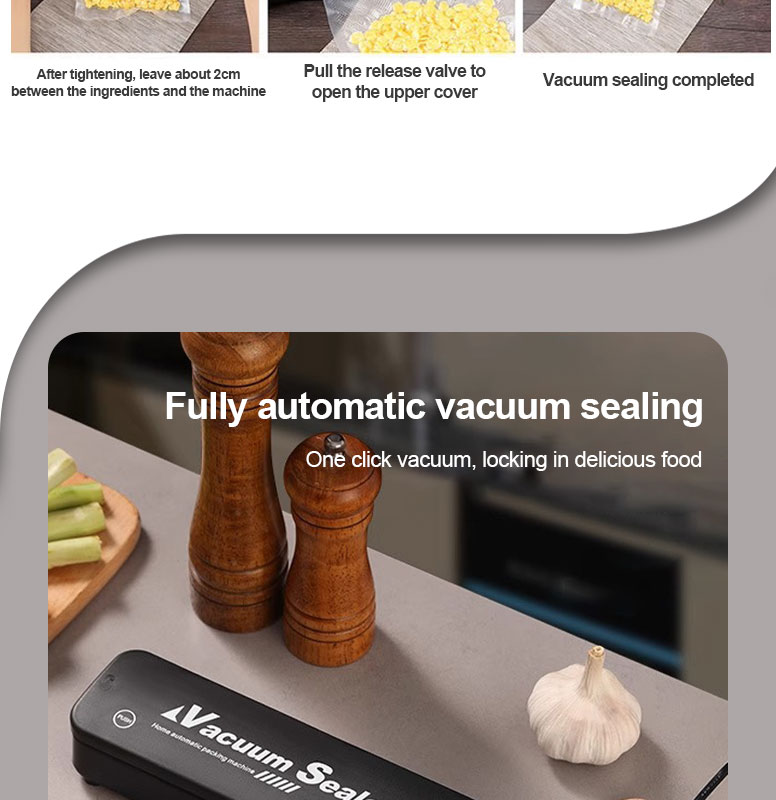 Mesin Pengedap Vakum Pembungkusan Pengedap Makanan Mesin Vakum ...