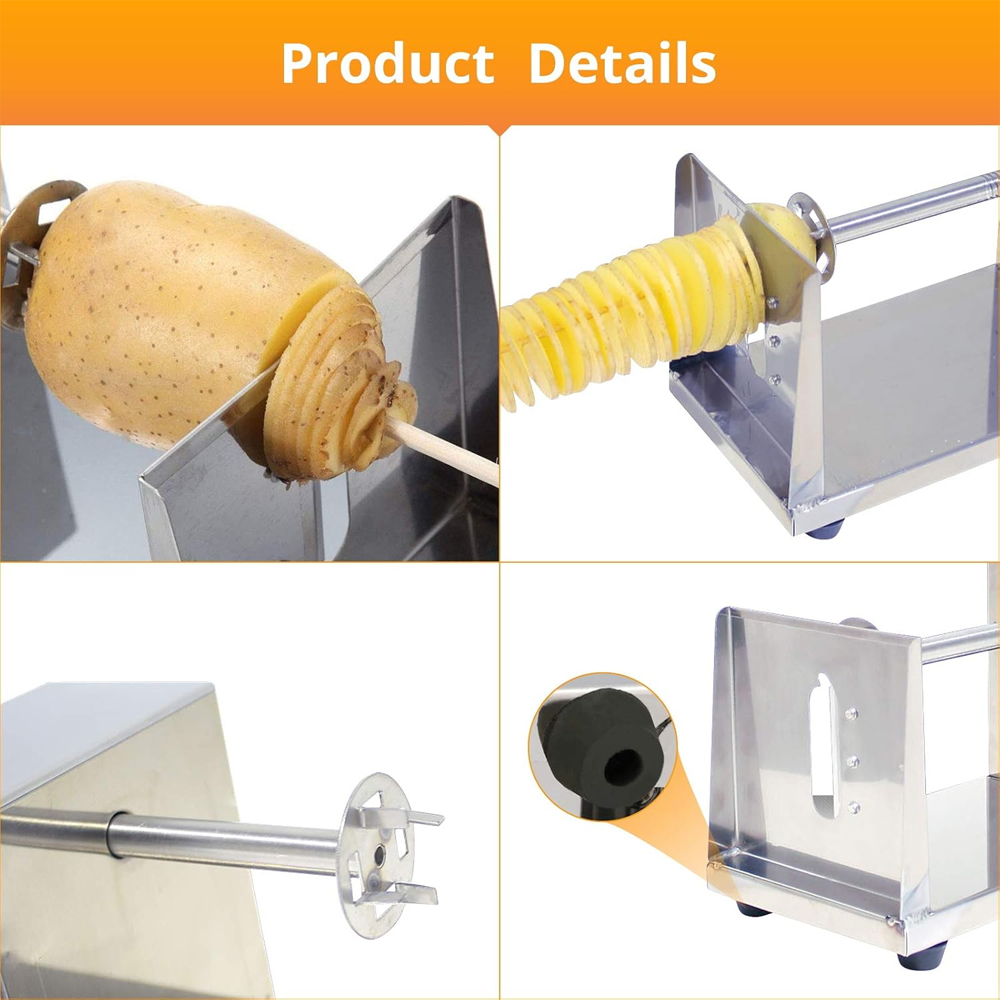 [Ready Stock] Stainless Steel Twisted Potato Slicer (Kentang Spring ...