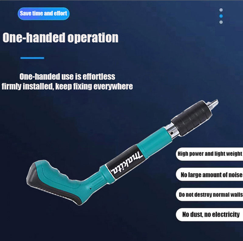 MAKITA STEEL RIVET GUN Combination Set, Skru Pemasangan | Memperbaiki ...